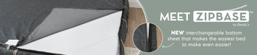 Meet ZipBase: Interchangeable Sheets That Zip | Beddy's