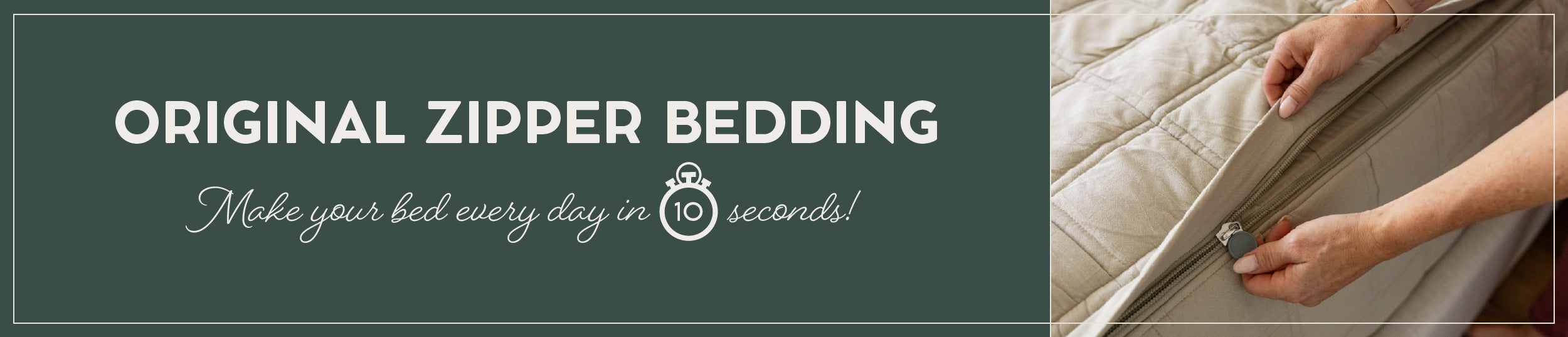 Zipper Bedding Sets | Zip Bedding Collections | Beddy's