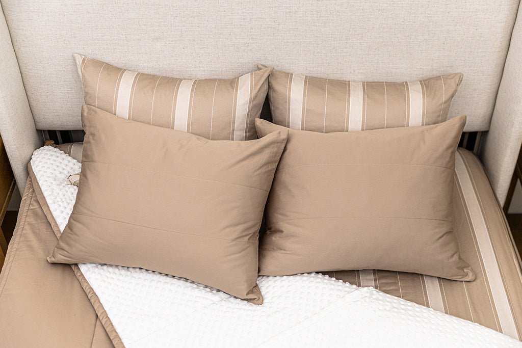 Ryan Tan Zipper Bedding | Beddy's