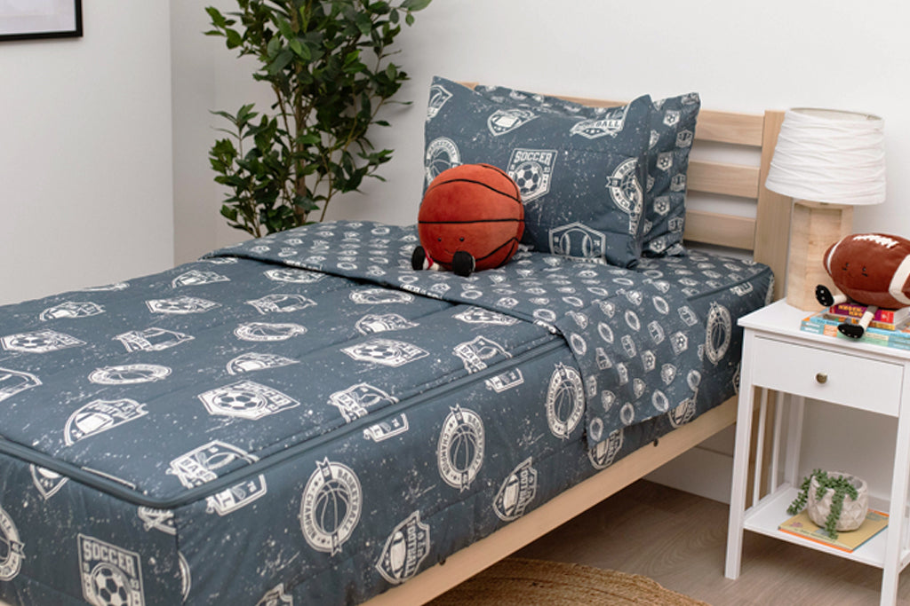 Play Ball Sports Bedding: Kids Zipper Bedding | Beddy's