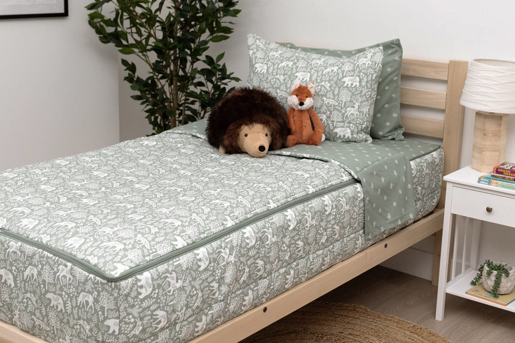 Woodland Animal Kids Zipper Bedding | Beddy's