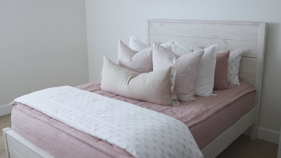 Alexandria Luxe Pink Bedding | Beddy's