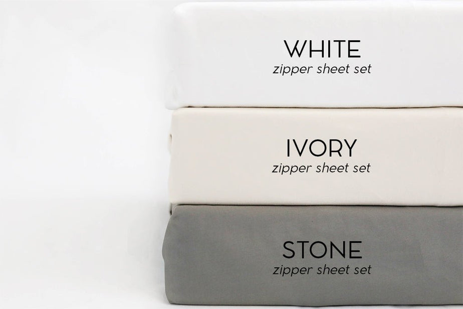 Zipper Sheets: Twin, Full, Queen, King Sheets | Beddy's